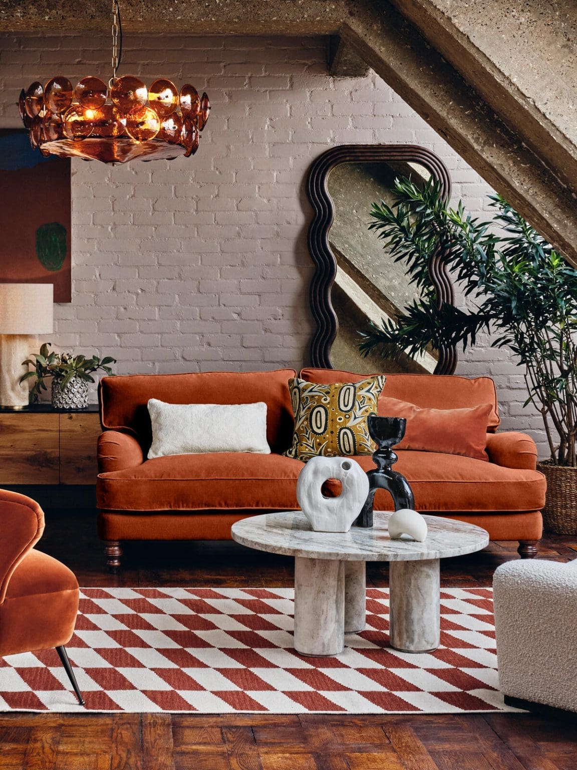 50 Modern Two Colour Combination For Living Rooms
