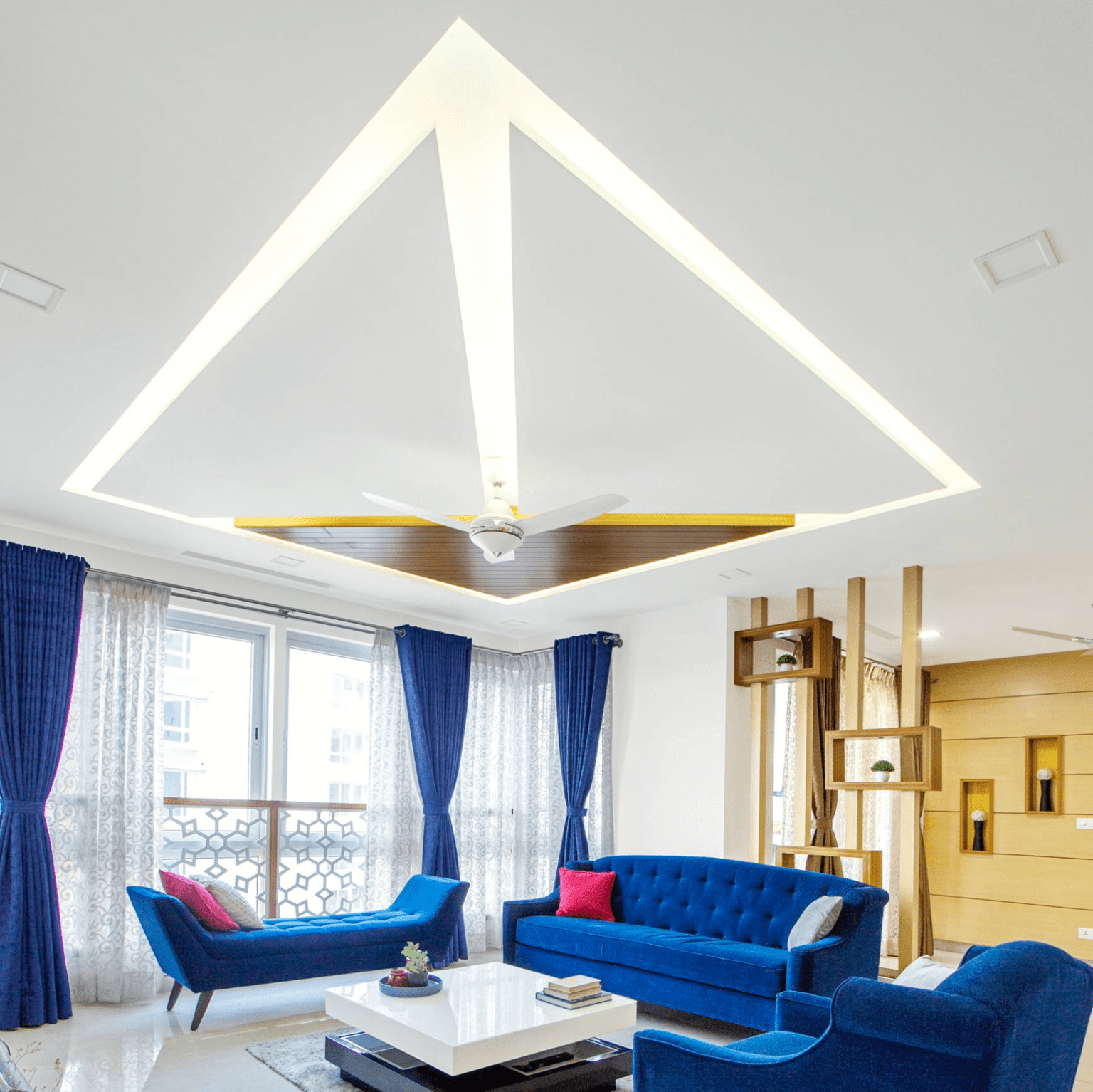 21 Best POP Design For Living Rooms