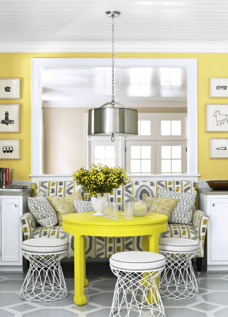 25 Lemon Yellow Colour Wall Paint Ideas