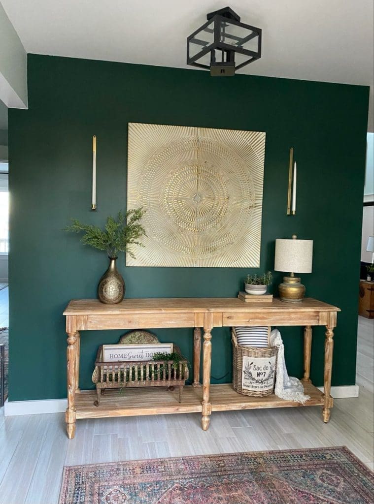 30 Incredible Dark Green Wall Ideas