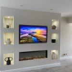 42 Simple POP Design For TV Wall