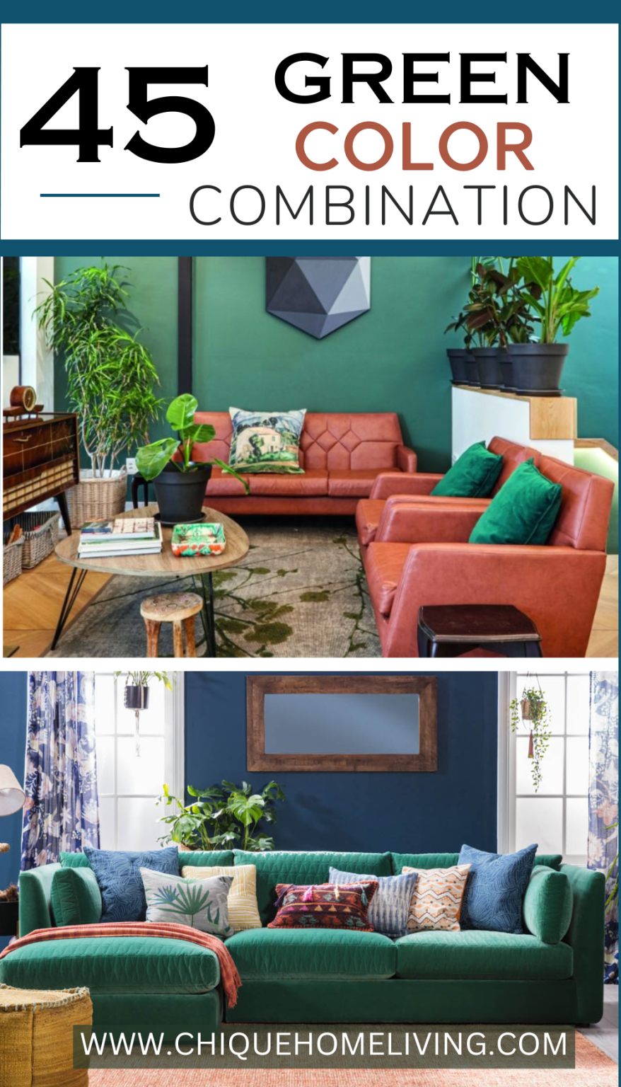 45 Color Combinations Of Green (For Any Room)