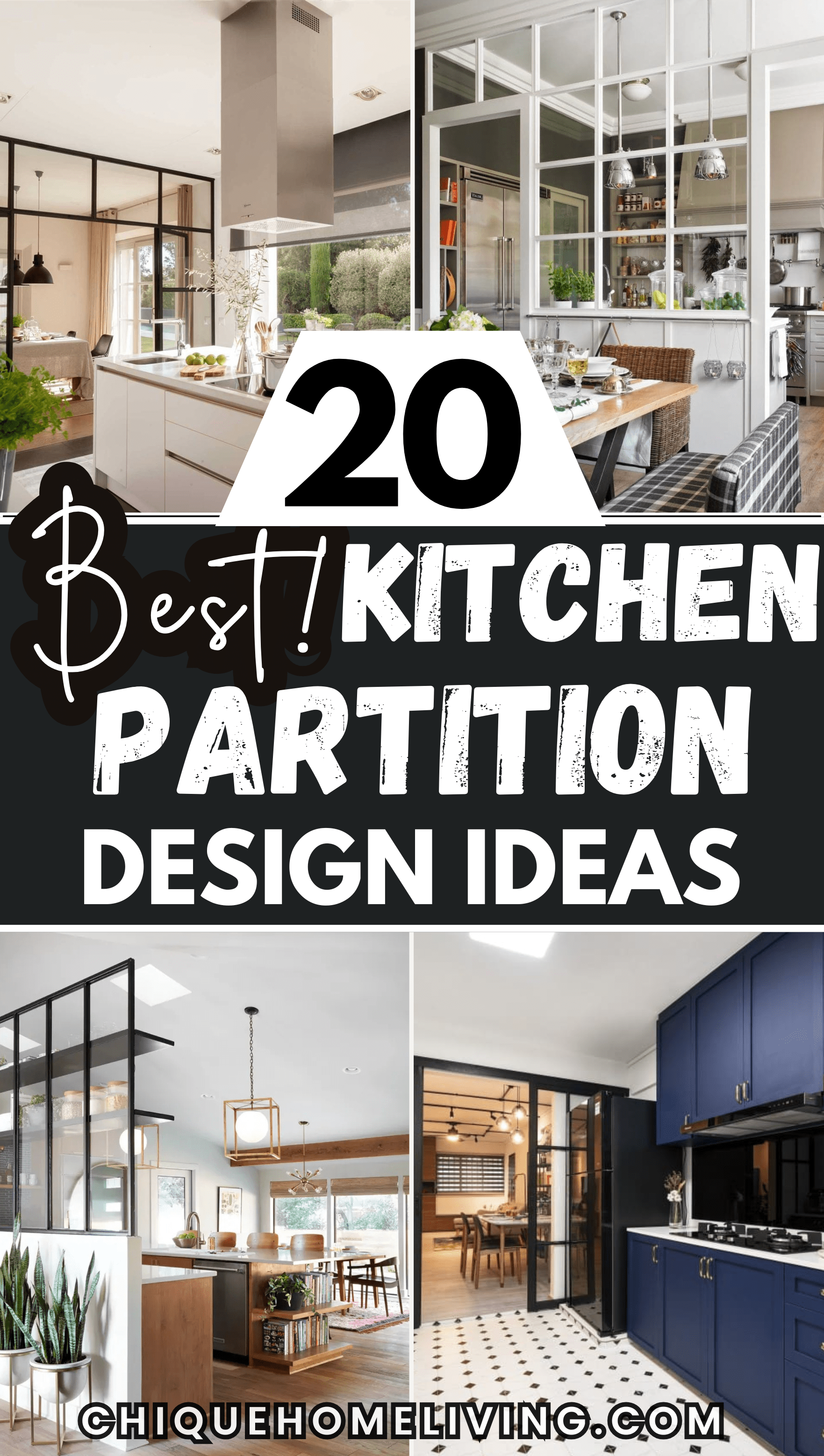 20 Kitchen Partition Design Ideas You'll Love