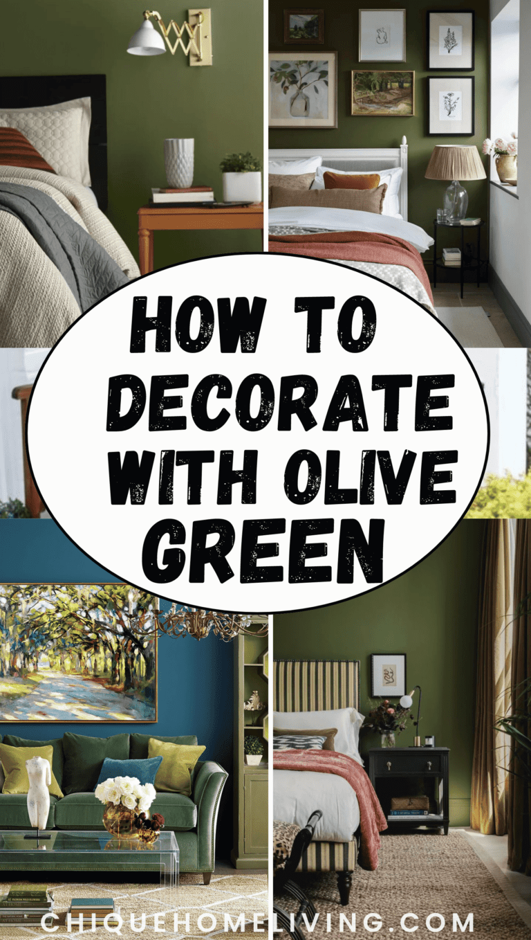 25 Colors that Go with Olive Green