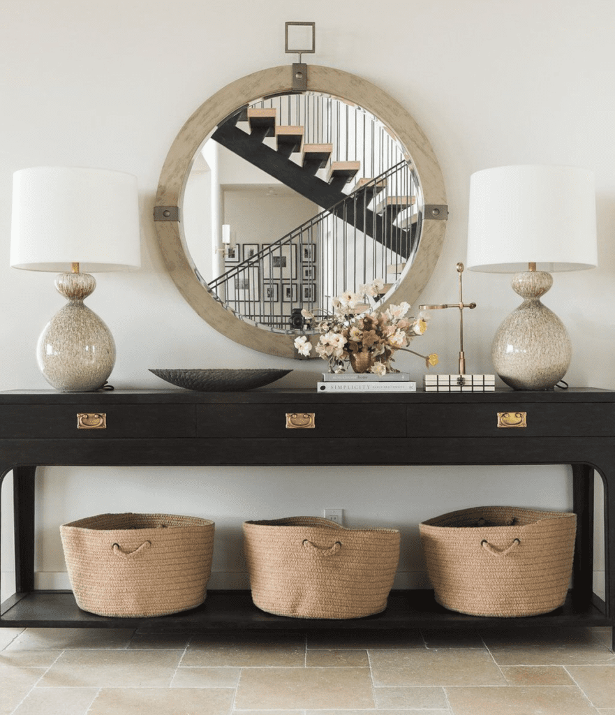 45 Modern and Elegant Entryway Table Decor Ideas