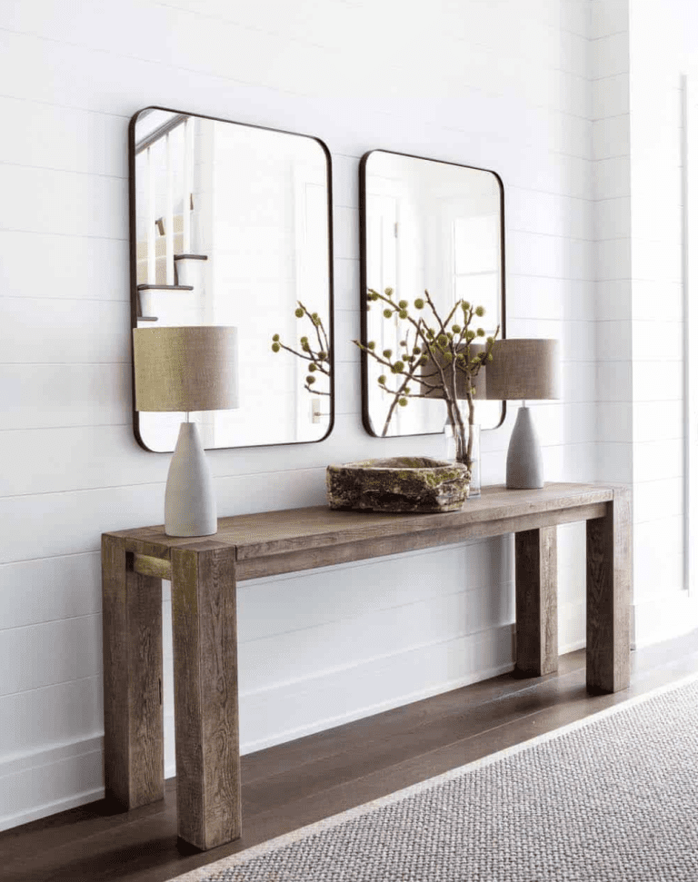 45 Modern and Elegant Entryway Table Decor Ideas