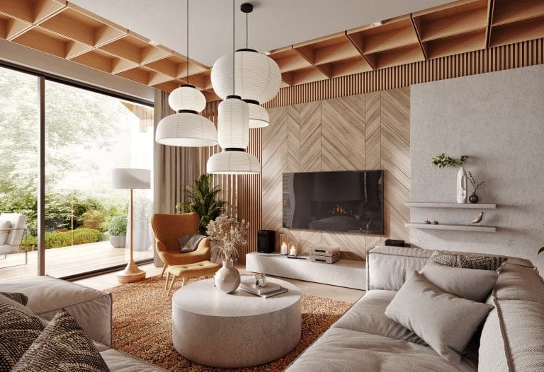 18 Wooden False Ceiling Design Ideas