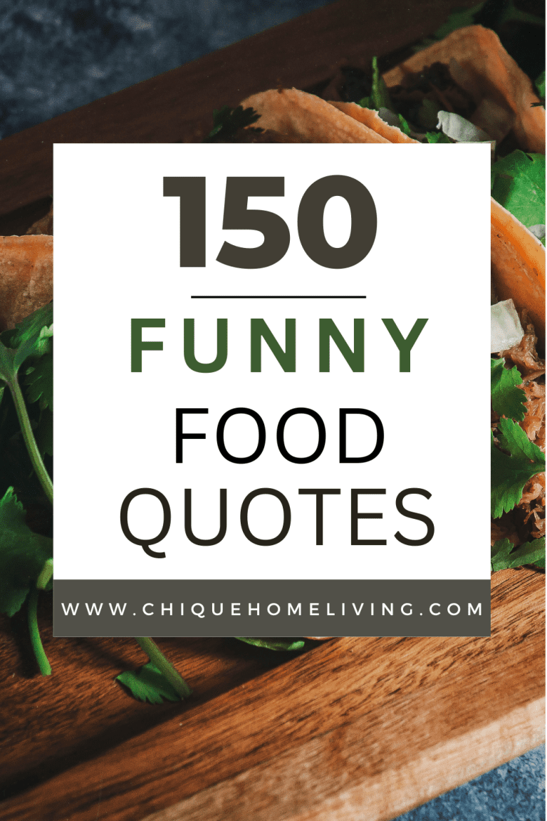 150 Funny Food Quotes