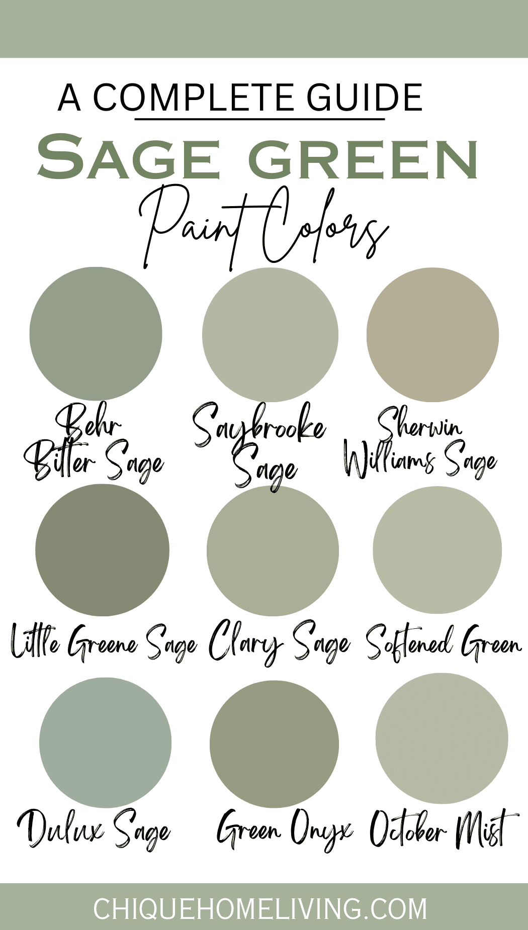 Sage Green Color Codes And Paint Colors Sage Green Color Codes And Paint Colors