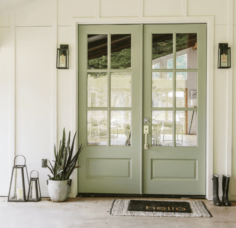 24 Green Front Door Paint Color Ideas