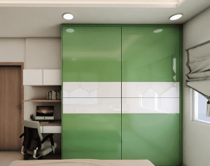 20 Modern Two Colour Combination Of Wardrobe Designs