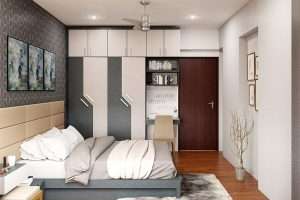 20 Modern Two Colour Combination Of Wardrobe Designs