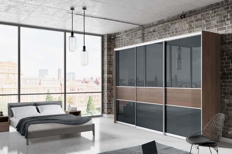 20 Modern Two Colour Combination Of Wardrobe Designs