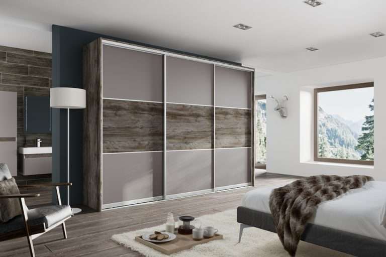 20 Modern Two Colour Combination Of Wardrobe Designs