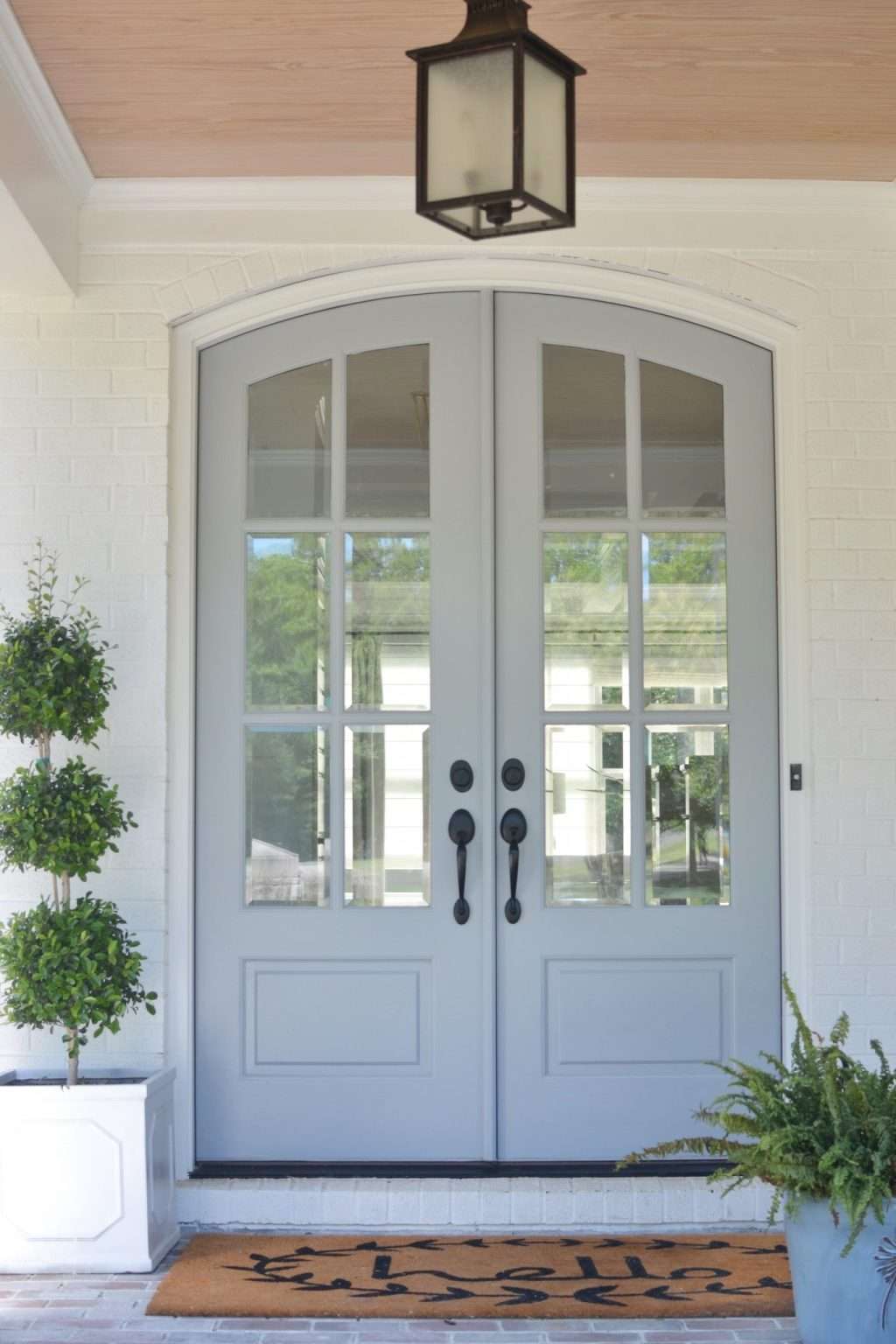 20 Modern Grey Front Door Ideas To Elevate Your Property