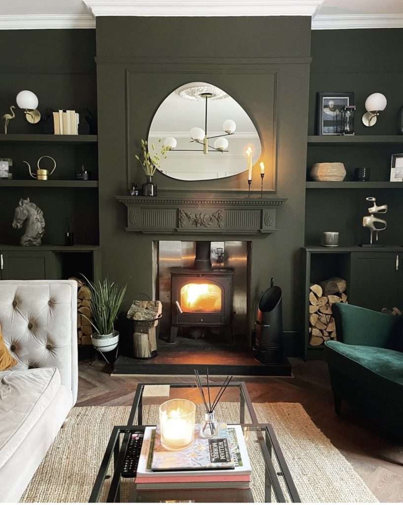 20 Marvelous Living Rooms With Log Burners