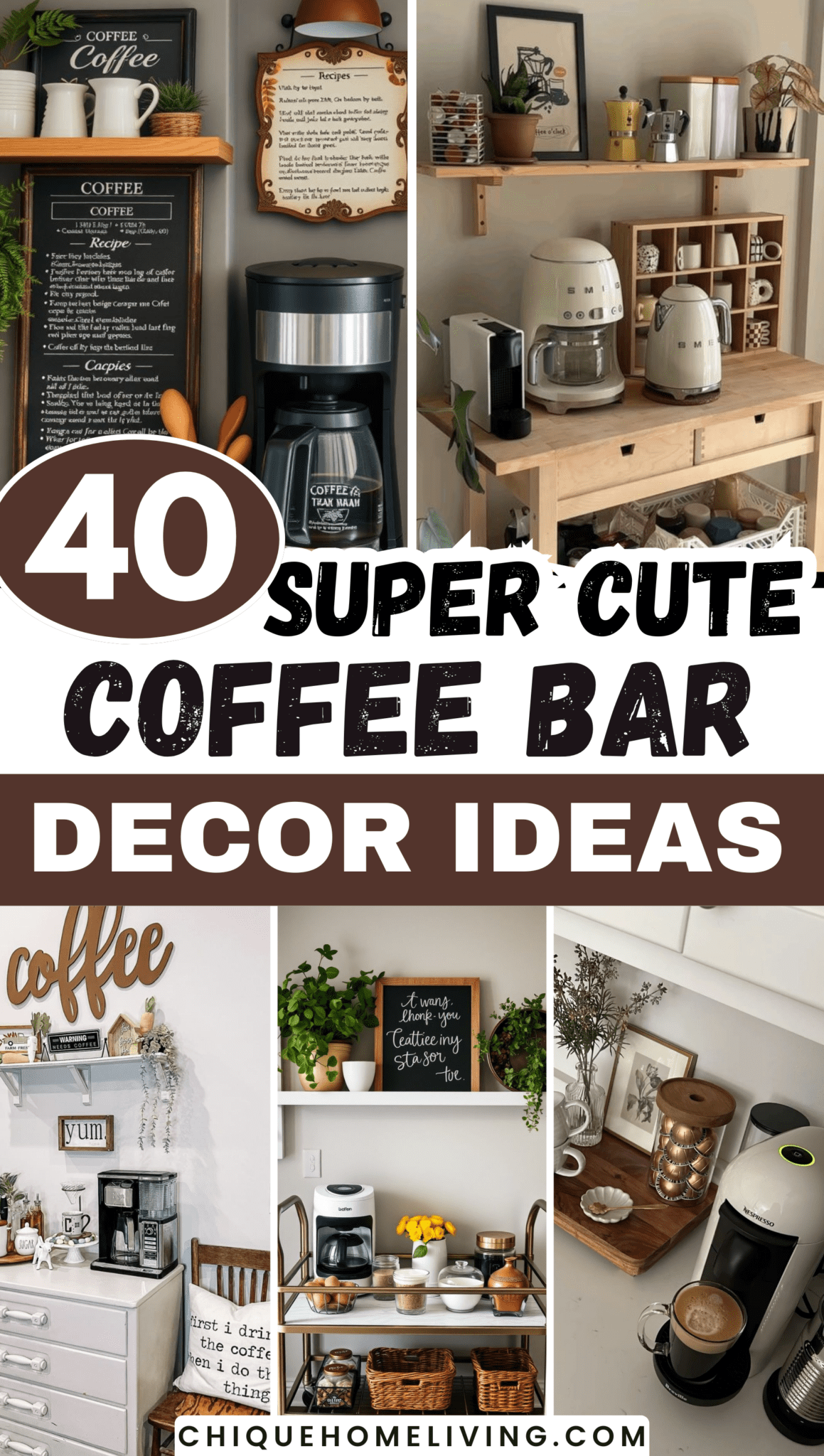 40 Coffee Bar Ideas to Espresso Your Style at Home