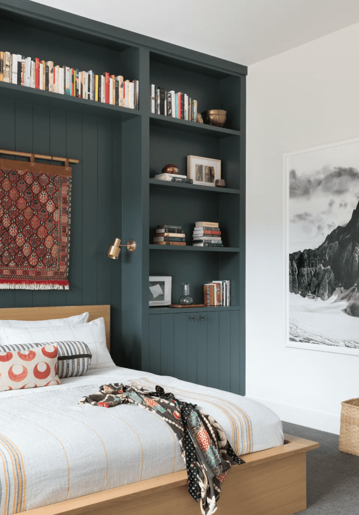 25 Stunning Bed Back Wall Design Ideas