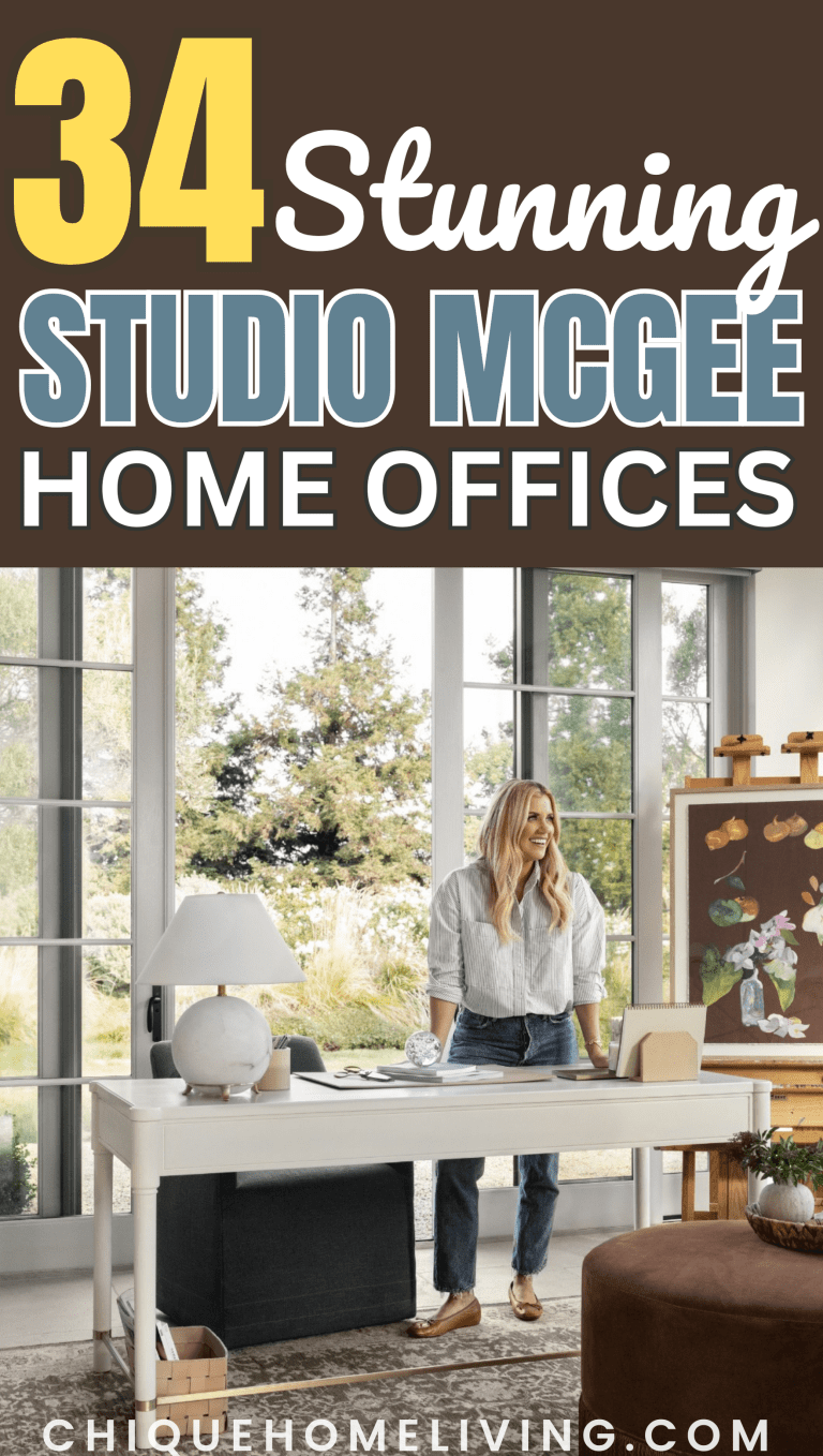 34 Best Studio McGee Home Office Designs