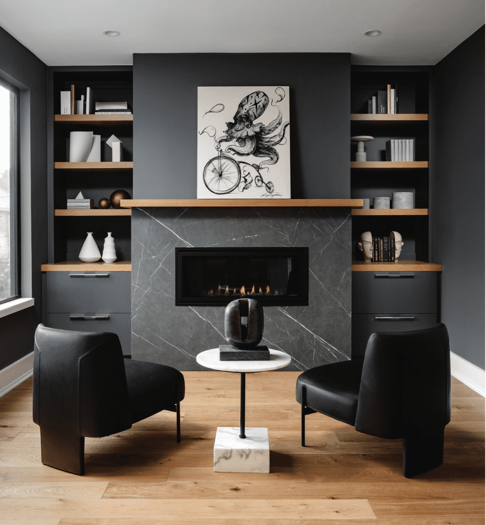 24 Stunning Living Room Alcove Shelving Ideas