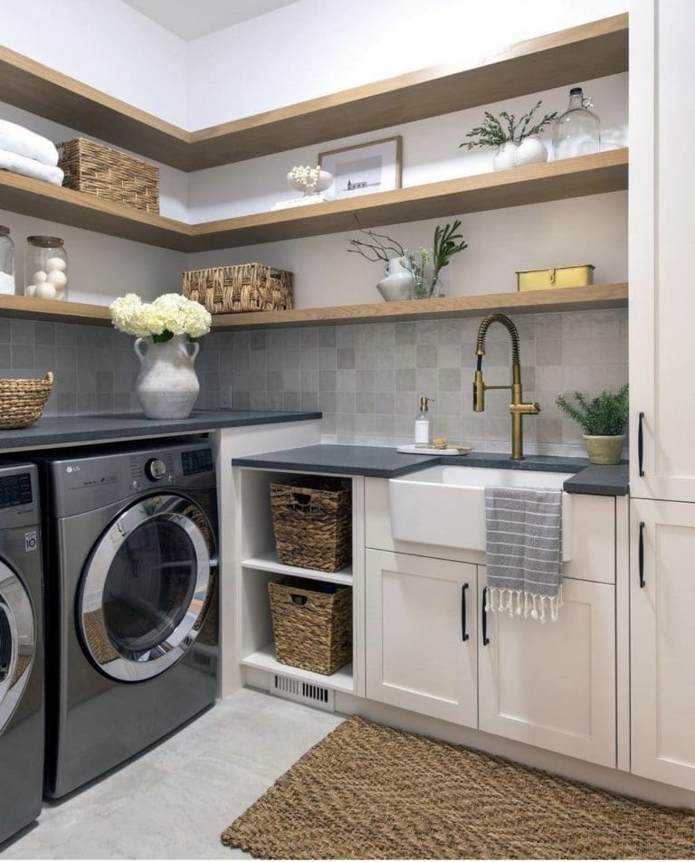 24 Super Chic Laundry Room Ideas You'll Love