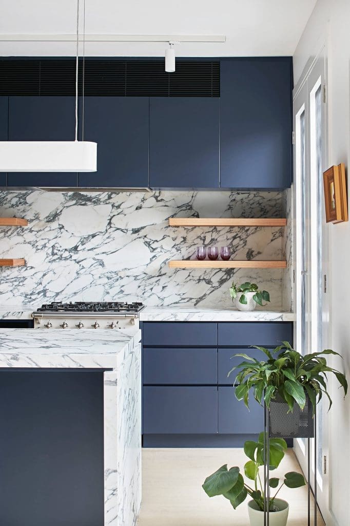 24 Beautiful Blue Kitchen Design Ideas