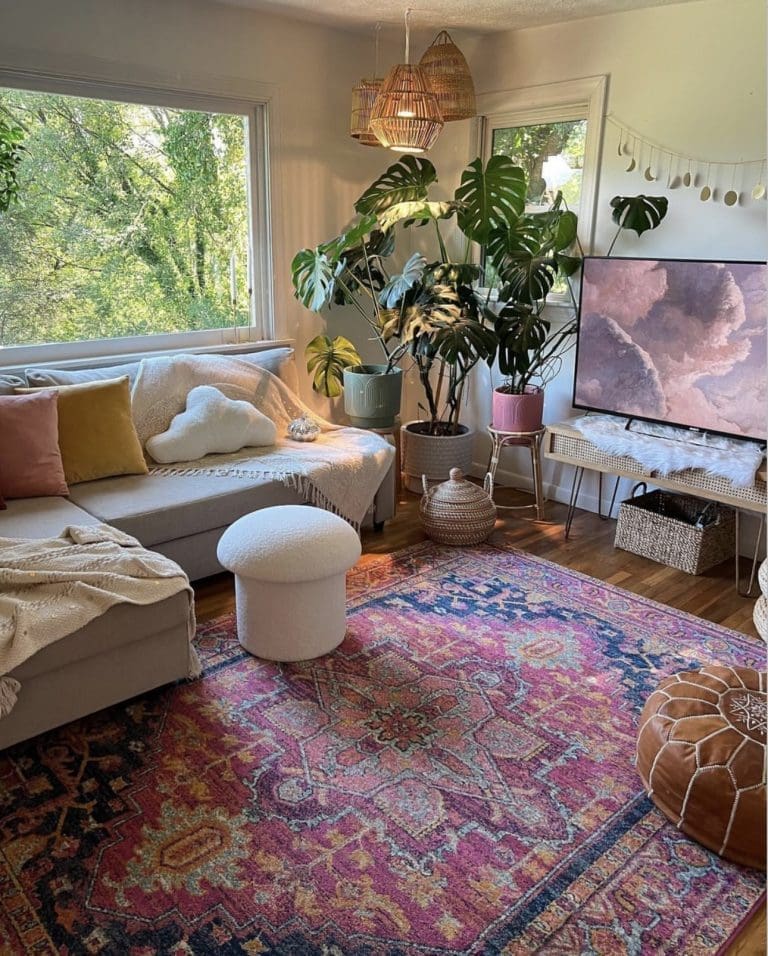 34 Charming Boho Living Room Ideas You'll Love