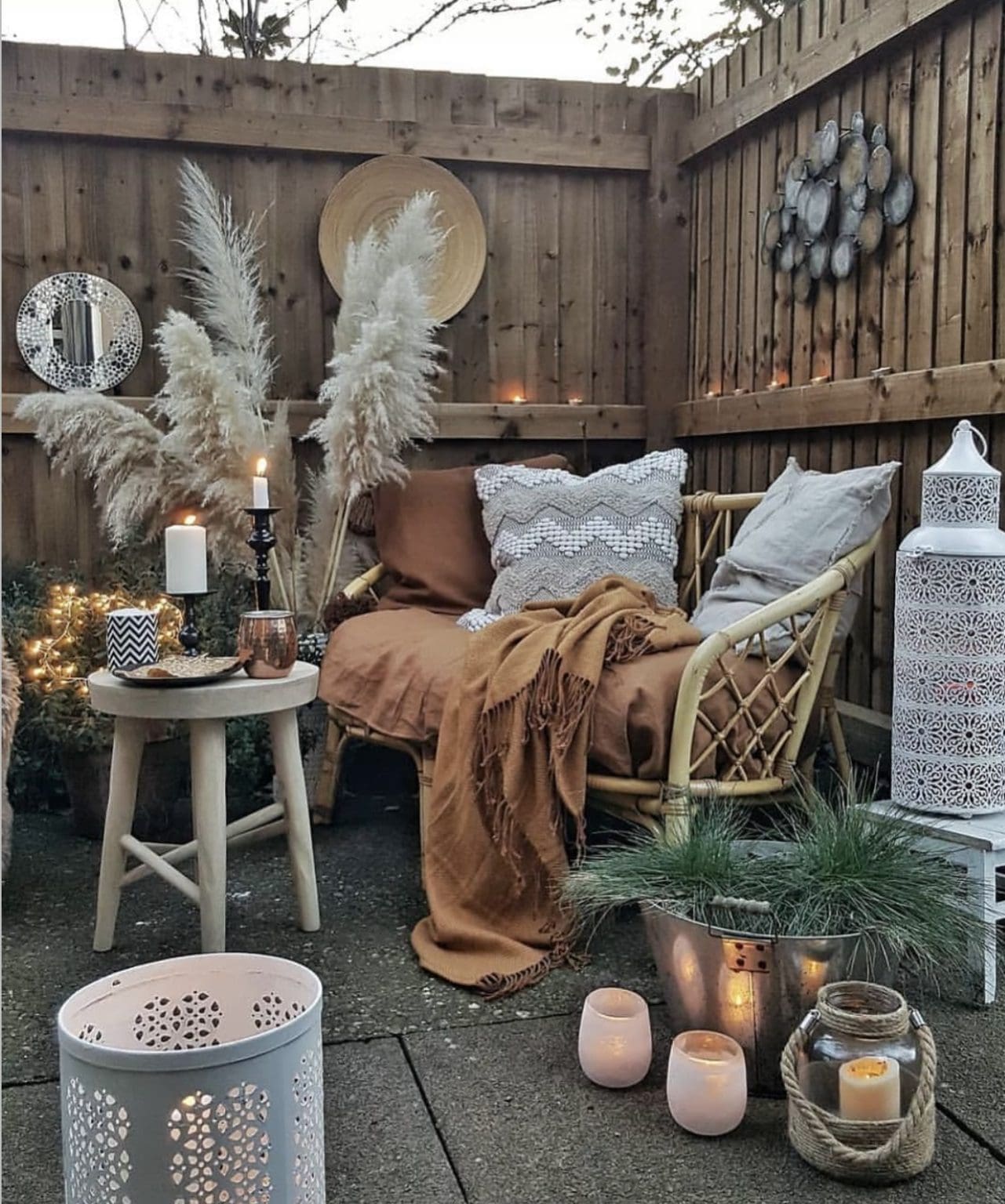 24 Stunning Bohemian Backyard Ideas