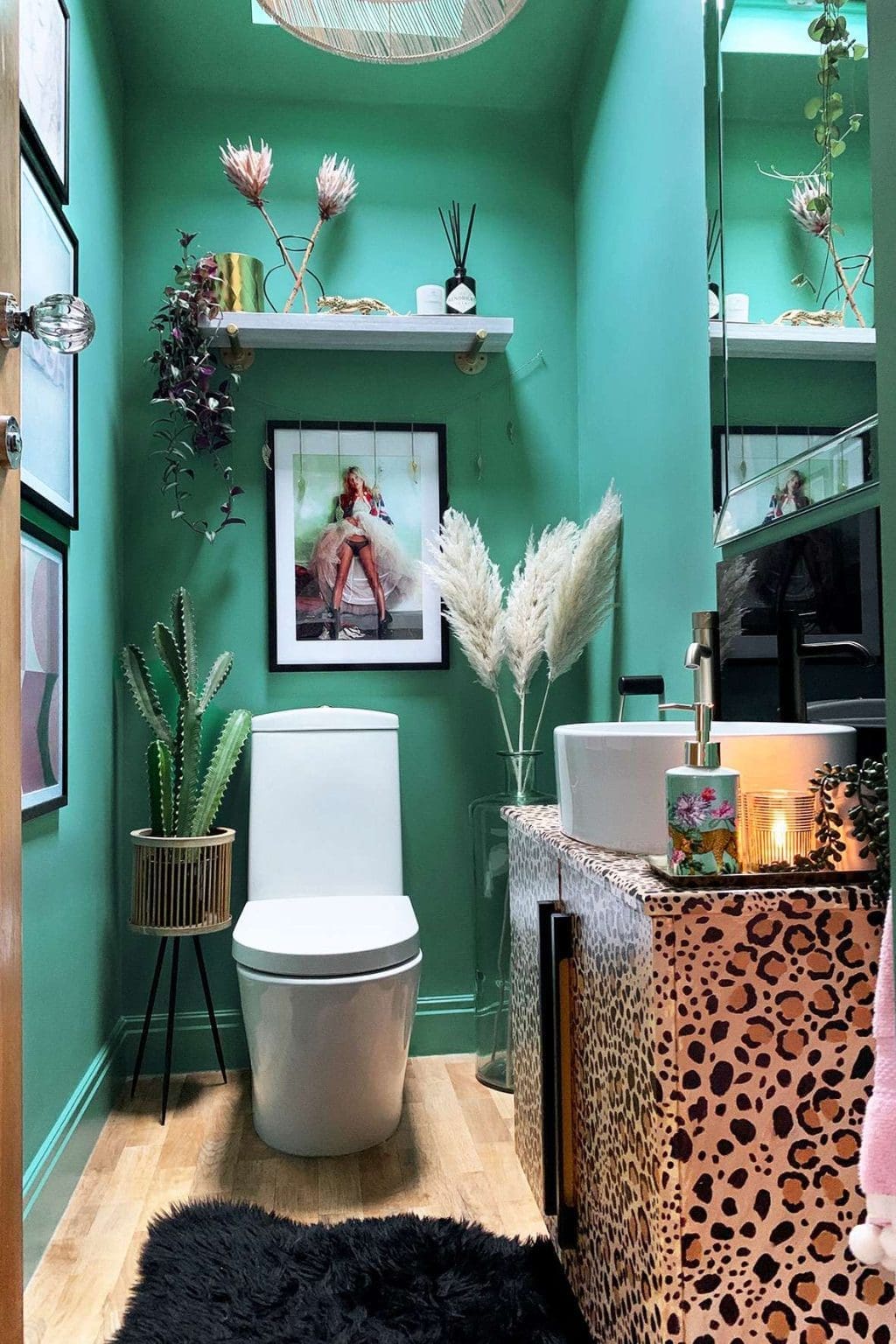 20 Creative Ways to Decorate Above Toilet Wall