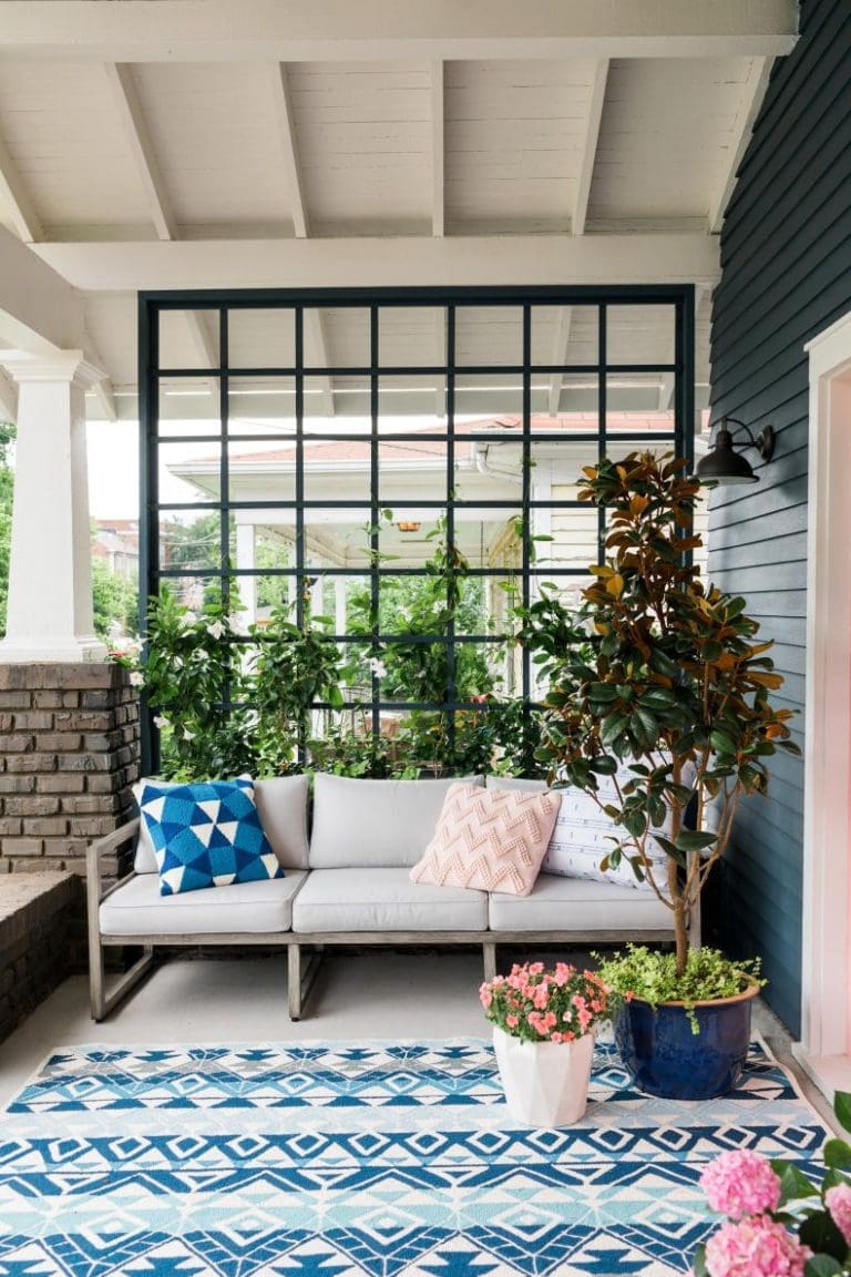 24 Super Cute Small Front Porch Ideas You'll Love