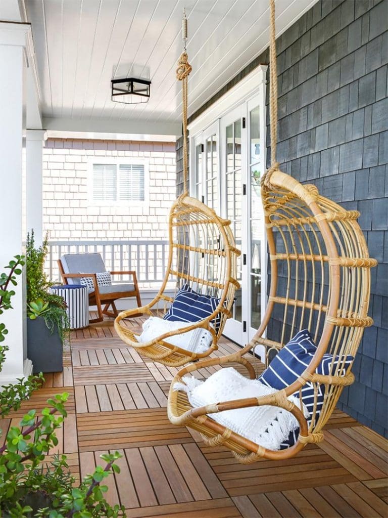 24 Super Cute Small Front Porch Ideas You'll Love