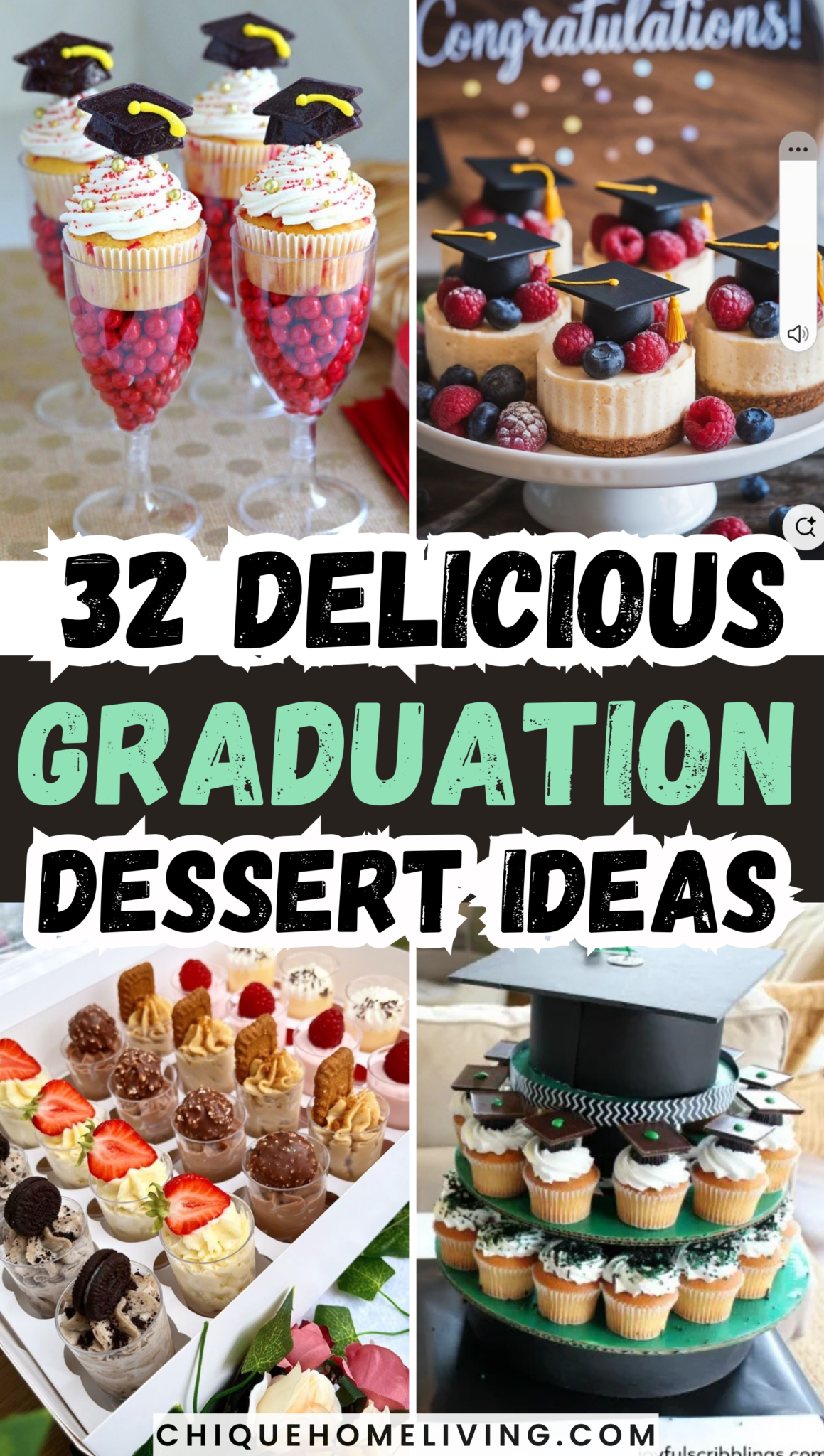32 Delectable Graduation Dessert Ideas That Everyone Will Enjoy