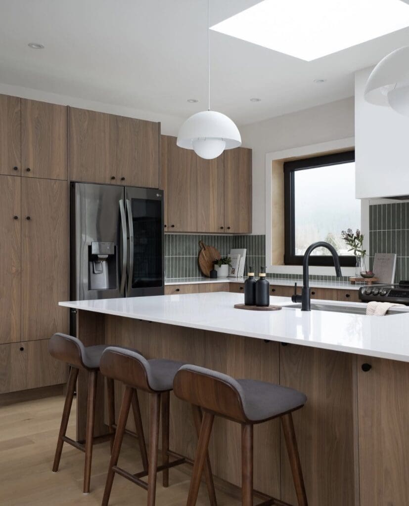 29 Modern Walnut Kitchen Cabinet Ideas You'll Love