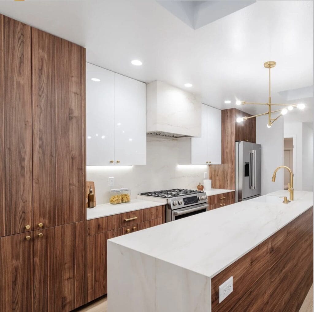 29 Modern Walnut Kitchen Cabinet Ideas You'll Love