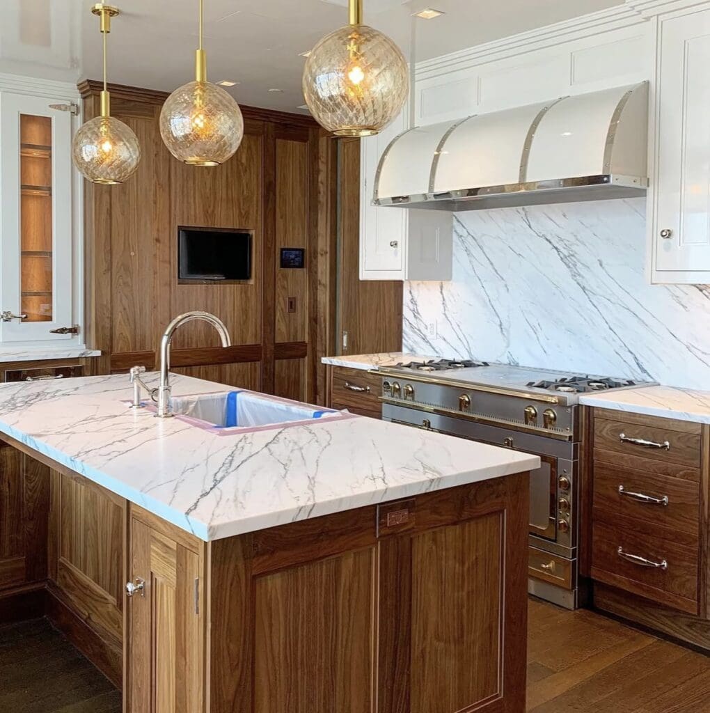 29 Modern Walnut Kitchen Cabinet Ideas You'll Love