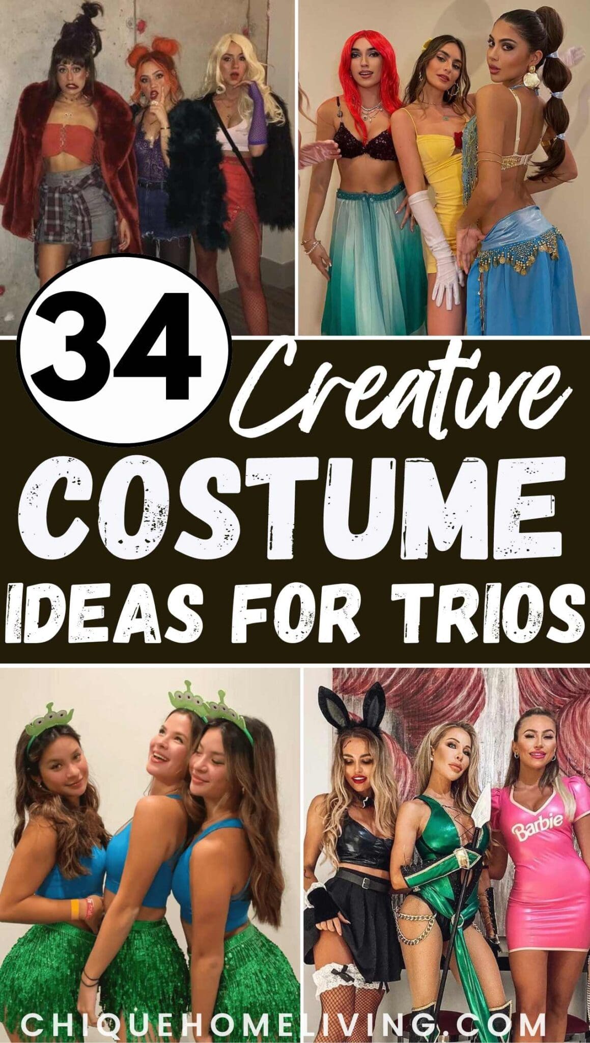 34 Insanely Cute Trio Costume Ideas Everyone Will Love