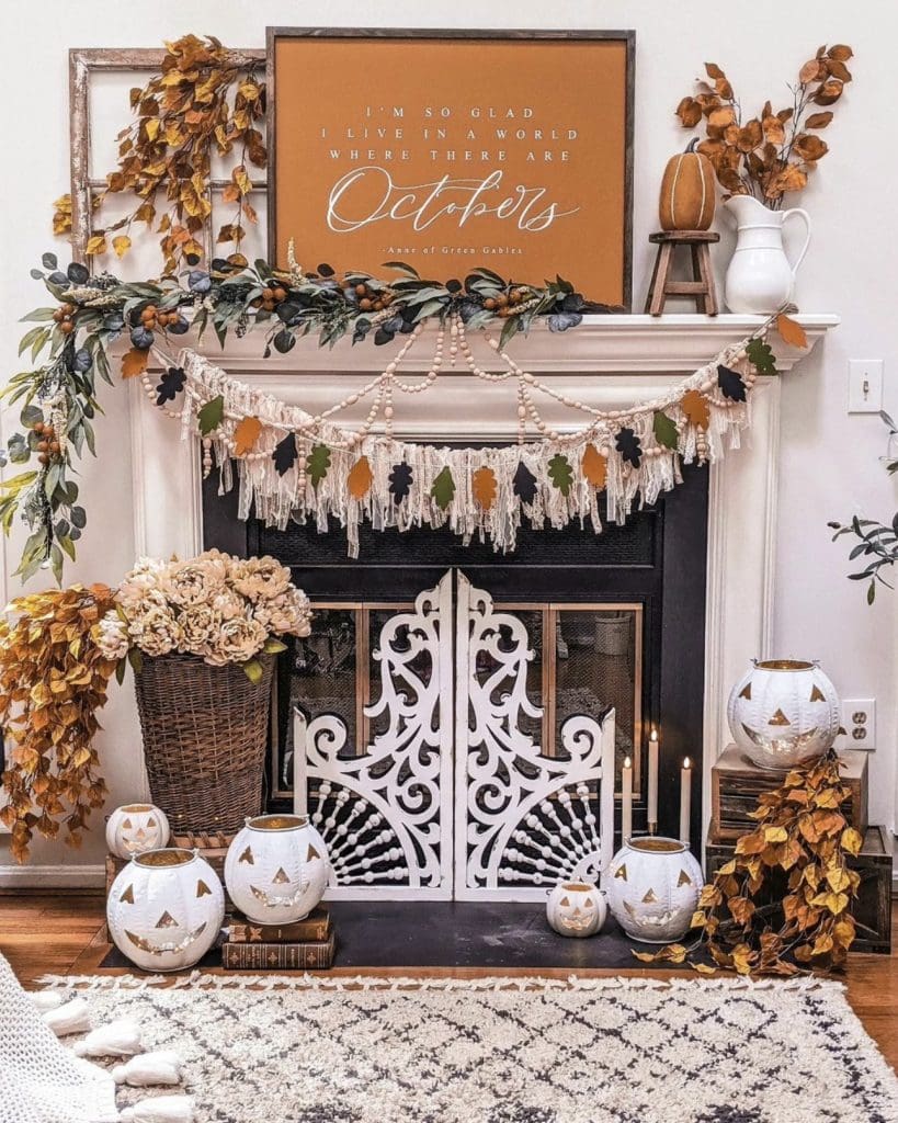 24 Stunning Fall Mantle Decor Ideas to Inspire You