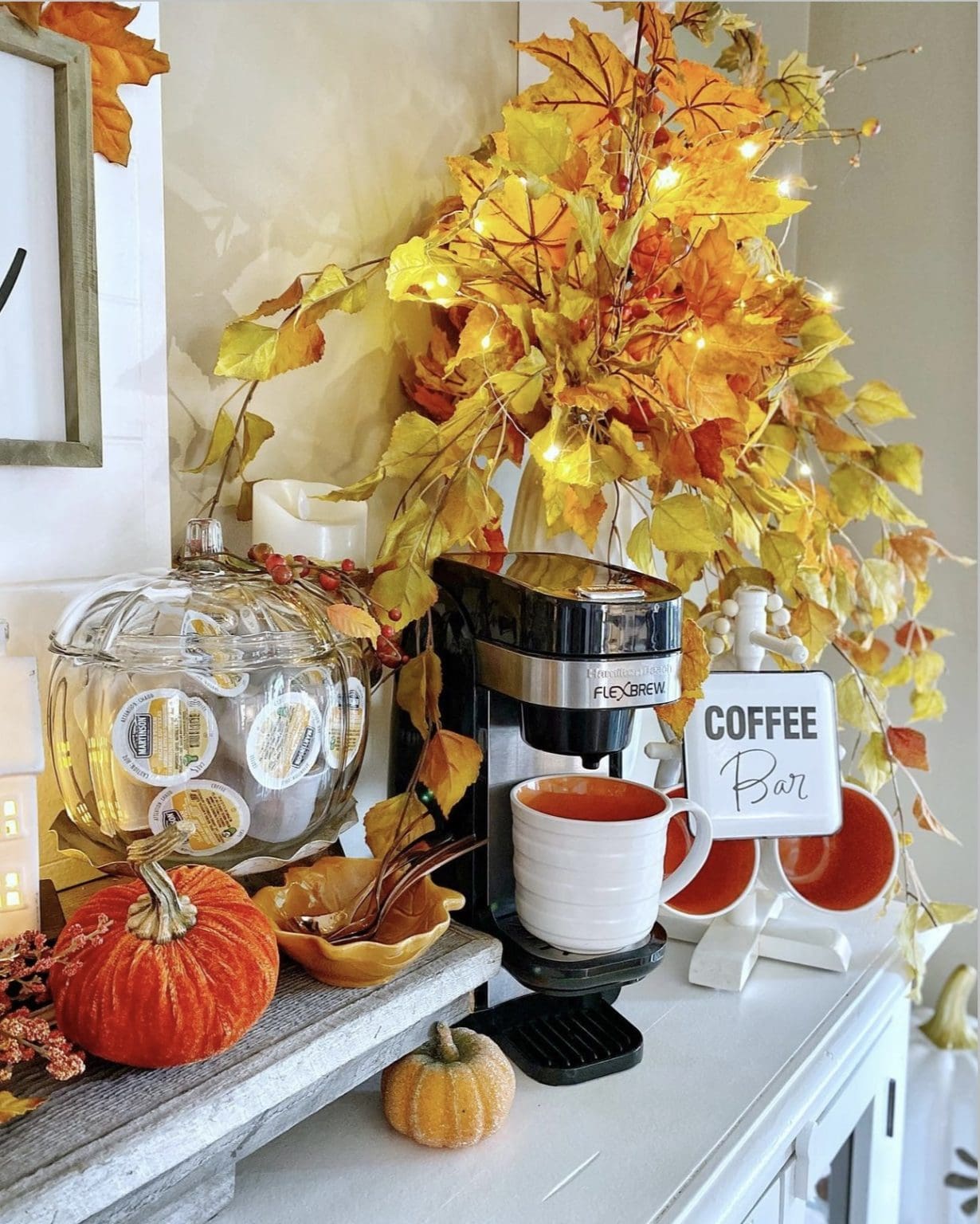 40 Fall Coffee Station Ideas for a Warm and Cozy Vibe