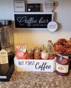 40 Fall Coffee Station Ideas for a Warm and Cozy Vibe