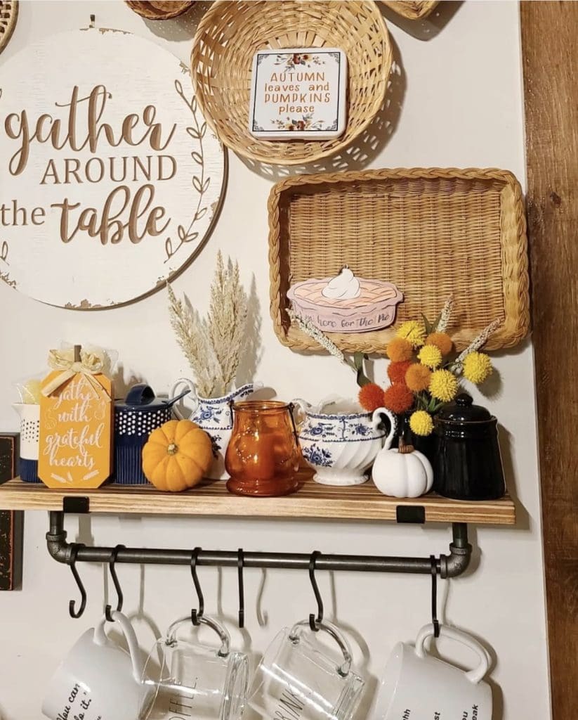 40 Fall Coffee Station Ideas for a Warm and Cozy Vibe