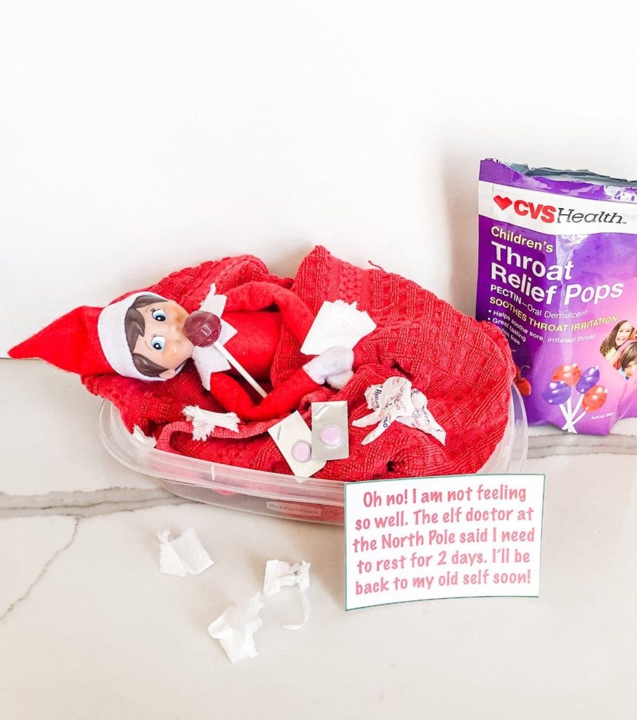27 Sick Elf on the Shelf Ideas to Keep the Fun Alive