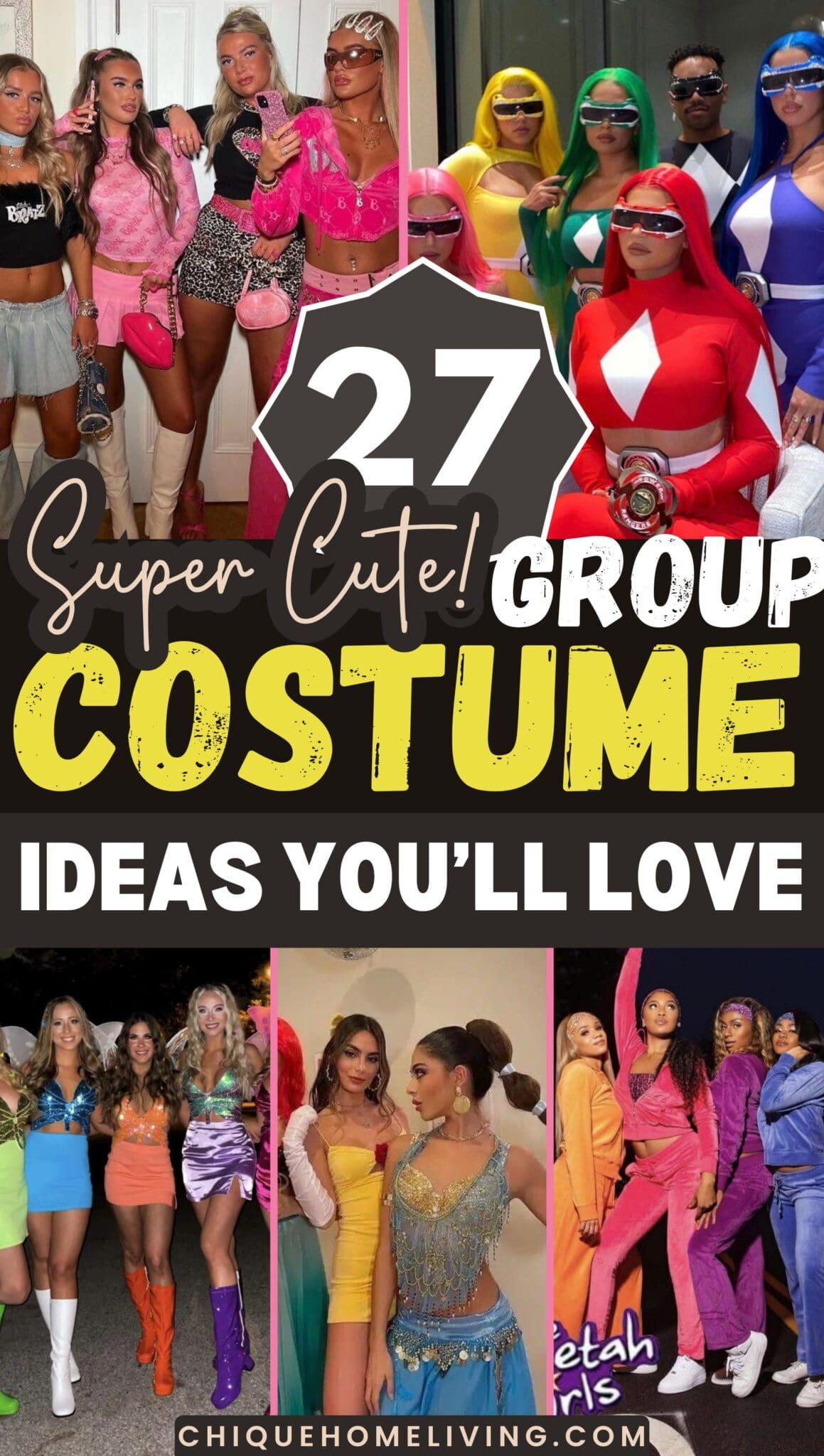 27 Best Group Costume Ideas That Every Member Will Love