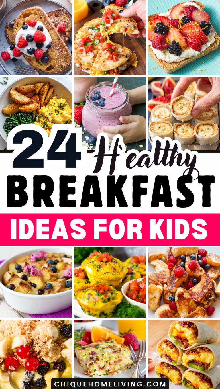 24 Fun and Healthy Breakfast Ideas for Kids