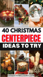 40 DIY Christmas Centerpiece Ideas That Capture the Holiday Spirit