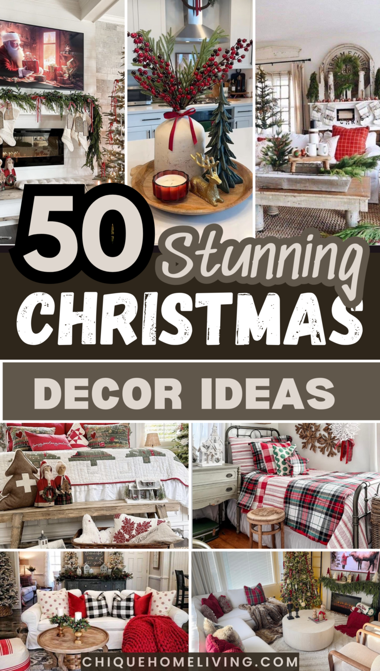 50+ Modern Christmas Decor Ideas You'll Love