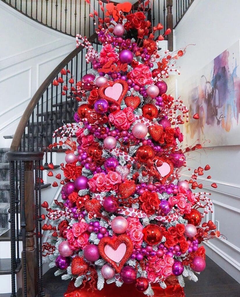 34 Stunning Valentine’s Tree Ideas to Celebrate Love
