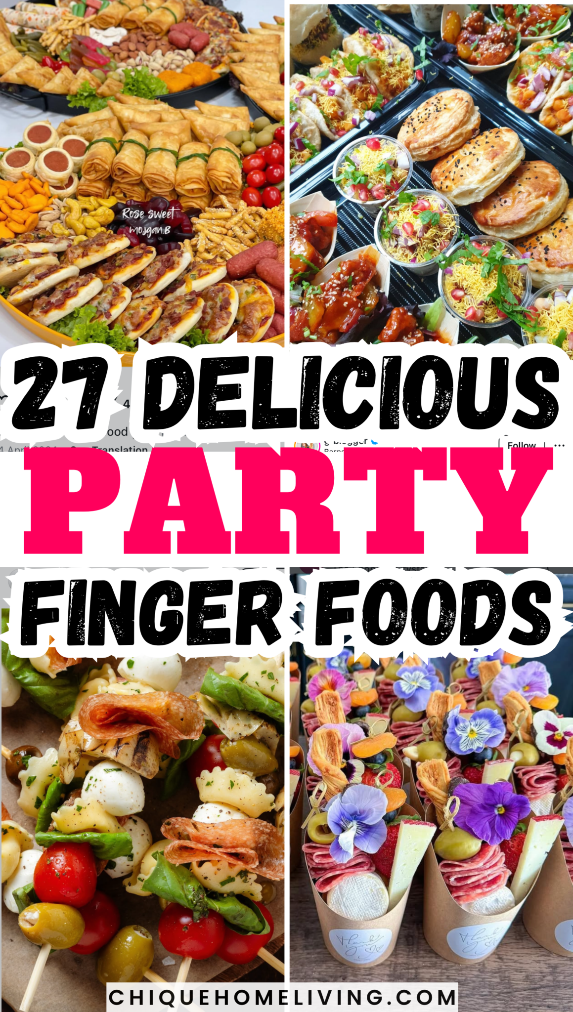 27 Easy and Tasty Party Finger Food Ideas to Wow Your Guests
