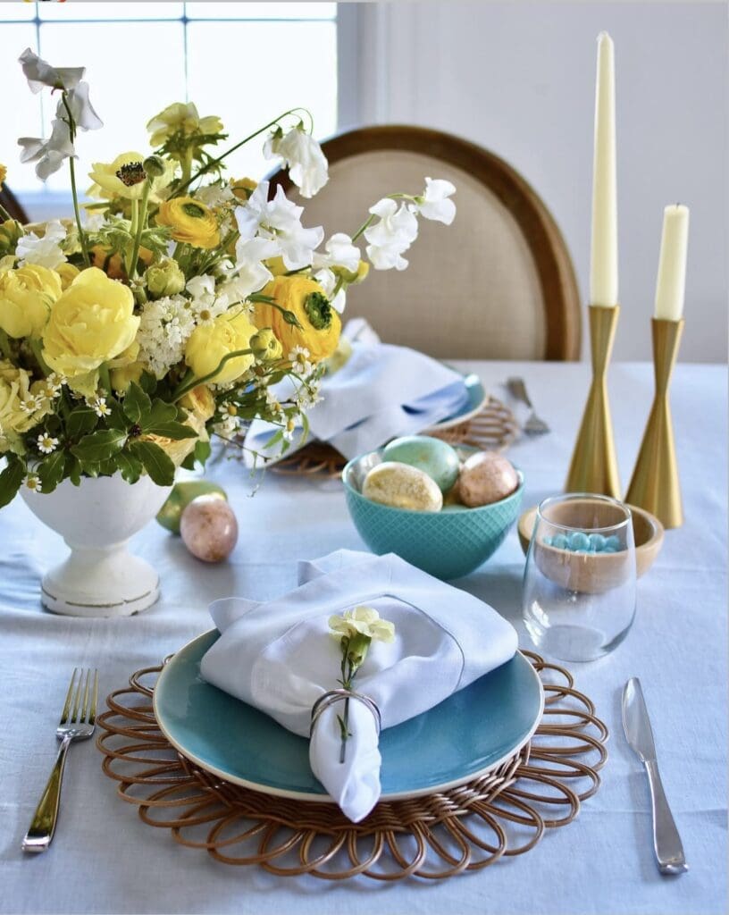 24 Stunning Easter Table Decor Ideas to Impress Your Guests