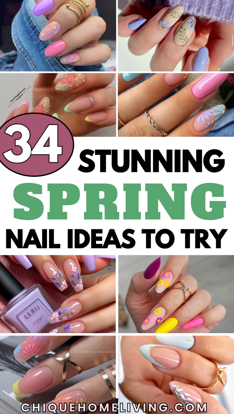 34 Insanely Cute Spring Nail Design Ideas You'll Love