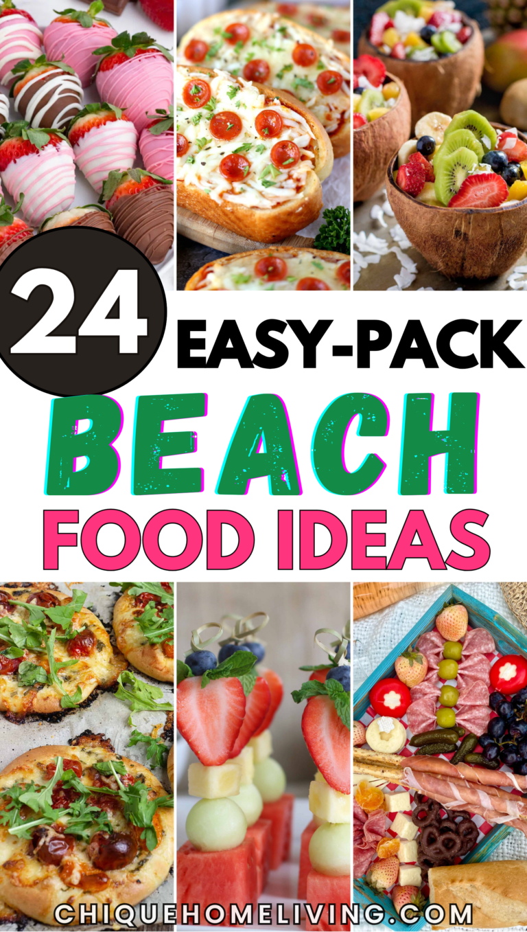 24 Easy-to-Pack Beach Food Ideas for Fun in the Sun